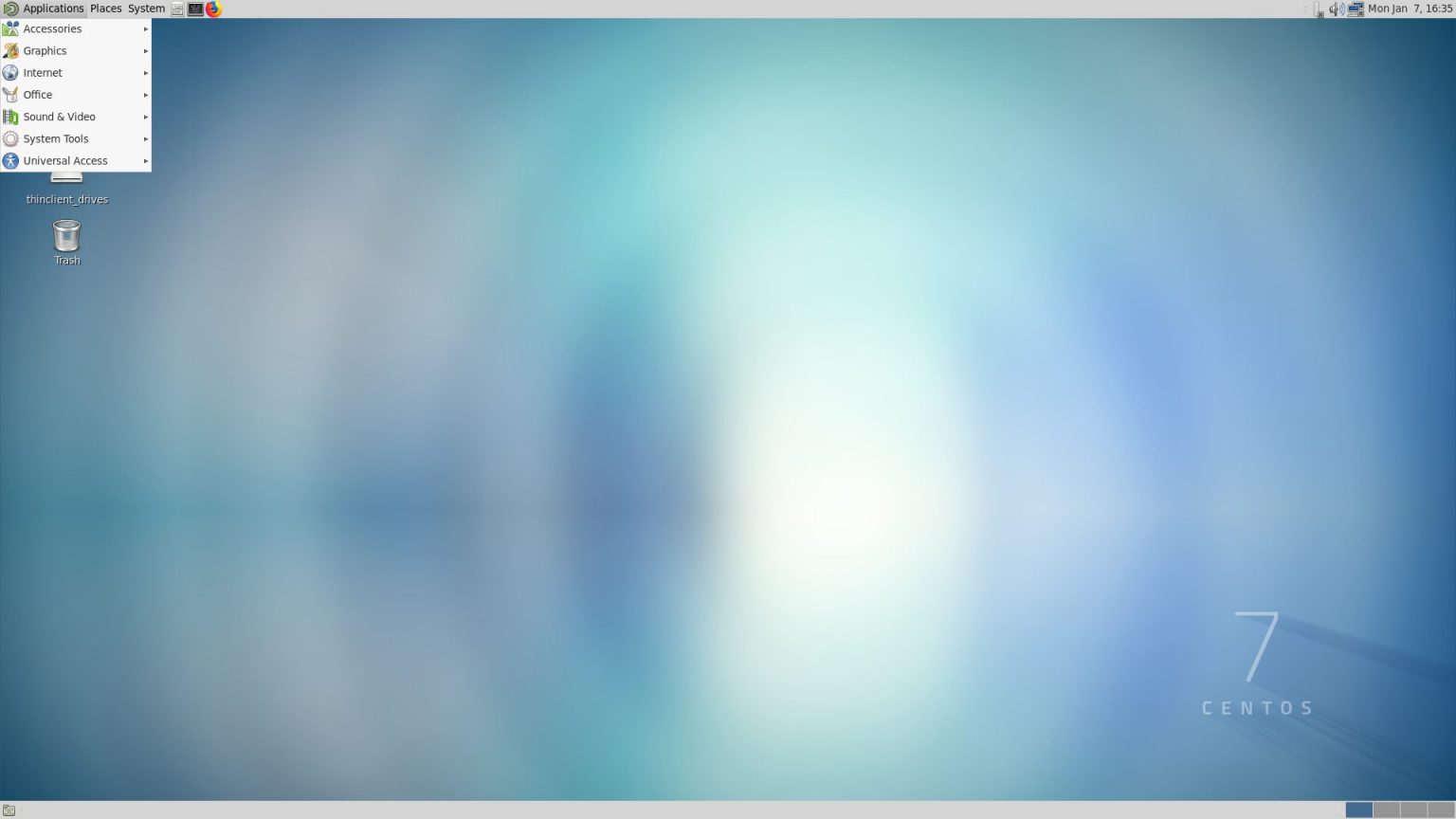 Connect to CentOS 7 using Remote Desktop Connection (RDP) via xRDP