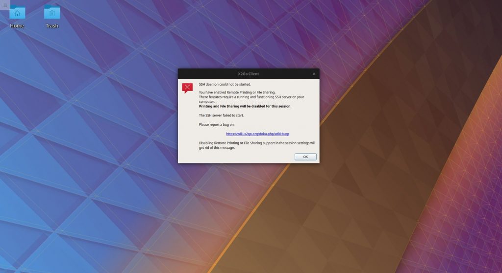 Connect to Ubuntu 18.04 Remote Desktop using X2Go - Dracula Servers