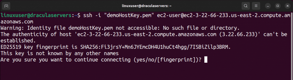 Fix Ssh Connection Problem With Host Key Verification Failed Error Dracula Servers Tutorials