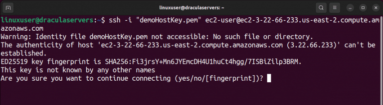 Fix: SSH Connection Problem With Host Key Verification Failed Error - Dracula Servers Tutorials