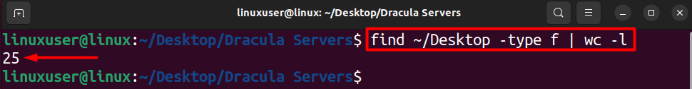 How To Count Files In Linux Directory Dracula Servers Tutorials