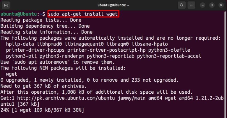 How To Fix Wget Command Not Found In Linux Dracula Servers Tutorials