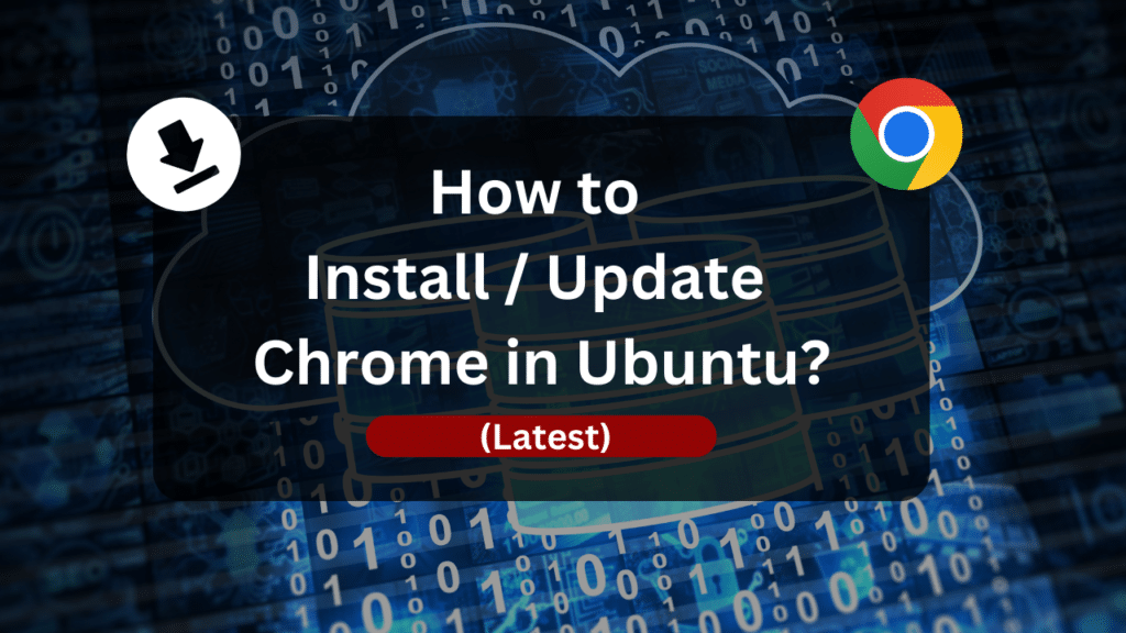 How To Install Update Chrome In Ubuntu Latest Dracula Servers Tutorials