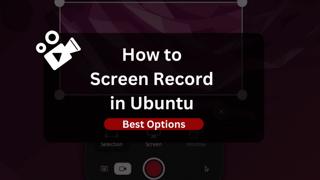 How to Screen Record in Ubuntu - Best Options - Dracula Servers Tutorials