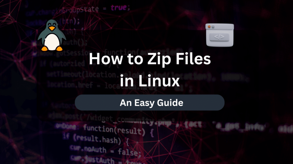 How To Zip Files In Linux An Easy Guide Thumbnail Dracula Servers Tutorials