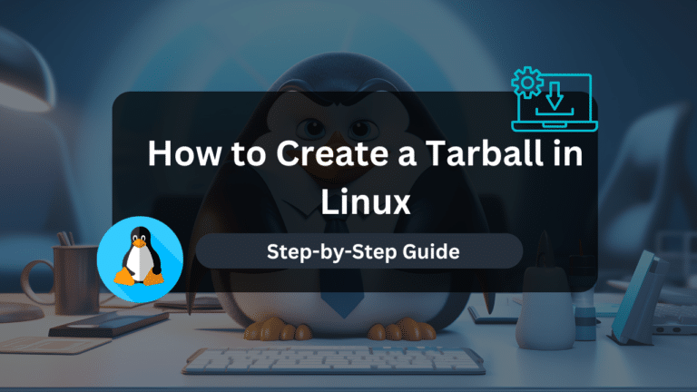 How To Create A Tarball In Linux Step By Step Guide Dracula Servers Tutorials
