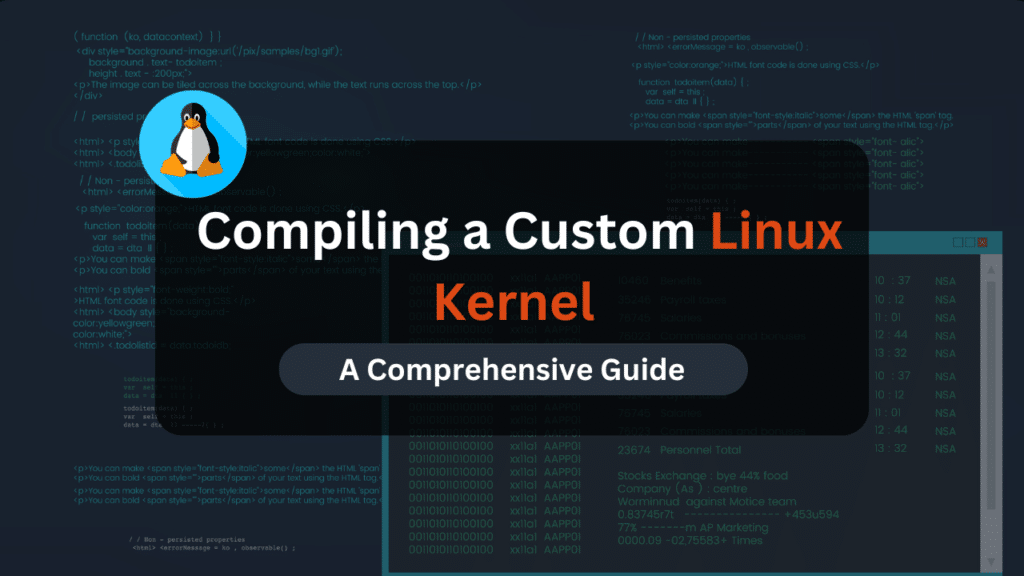 Compiling a Custom Linux Kernel : A Comprehensive Guide - Dracula ... Compiling a Custom Linux Kernel : A Comprehensive Guide - Dracula ...