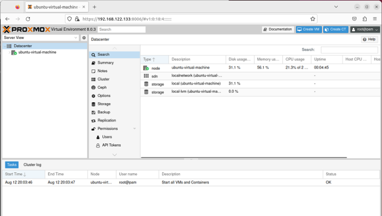 How To Install Proxmox In Ubuntu Dracula Servers Tutorials