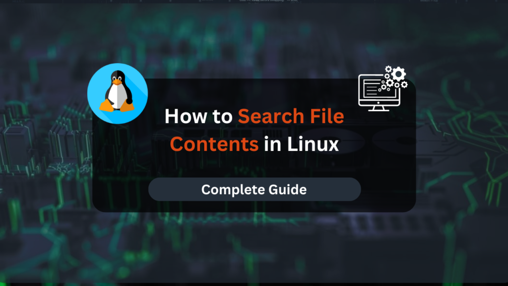 How to Search File Contents in Linux - Dracula Servers Tutorials