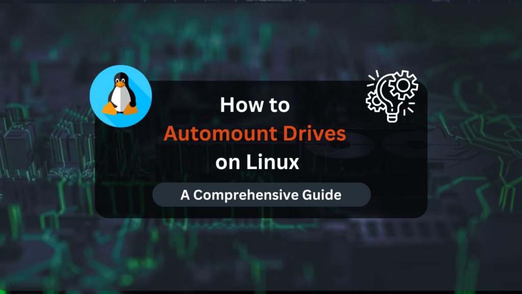 How To Automount Drives On Linux Dracula Servers Tutorials